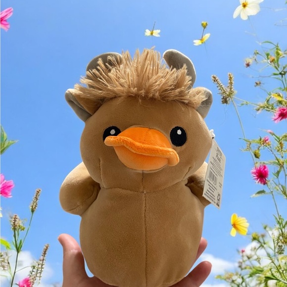 Toys | Highland Cow Duck Plush | Poshmark